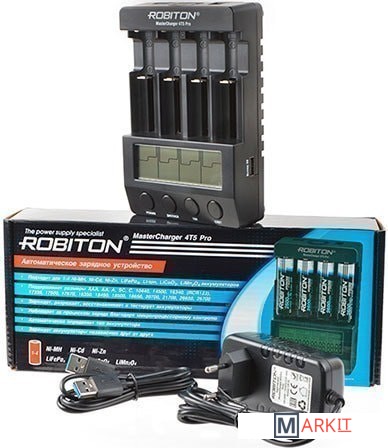 Зарядное устройство Robiton MasterCharger 4T5 Pro купить в Минске, цена в интернет-магазине ...