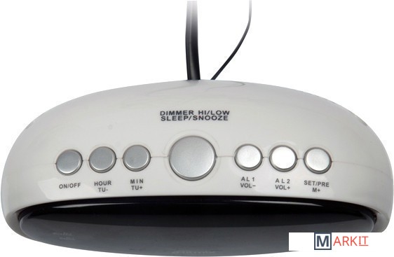 Настольные часы Ritmix RRC-616 (белый) купить в Минске, цена в интернет-магазине Markit.by