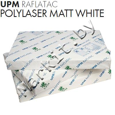 Самоклеящаяся пленка UPM Raflatac Polylaser Matt White, SRA3, 75 г/м2 ...