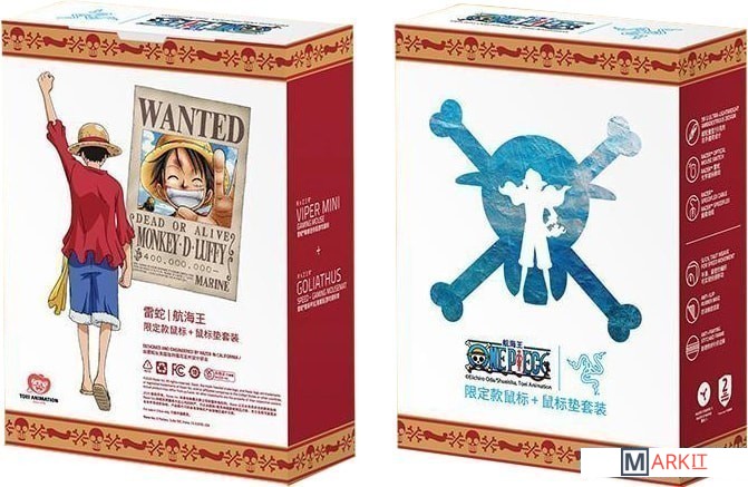 Игровая мышь Razer Viper Mini One Piece Luffy купить в Минске, цена в ...